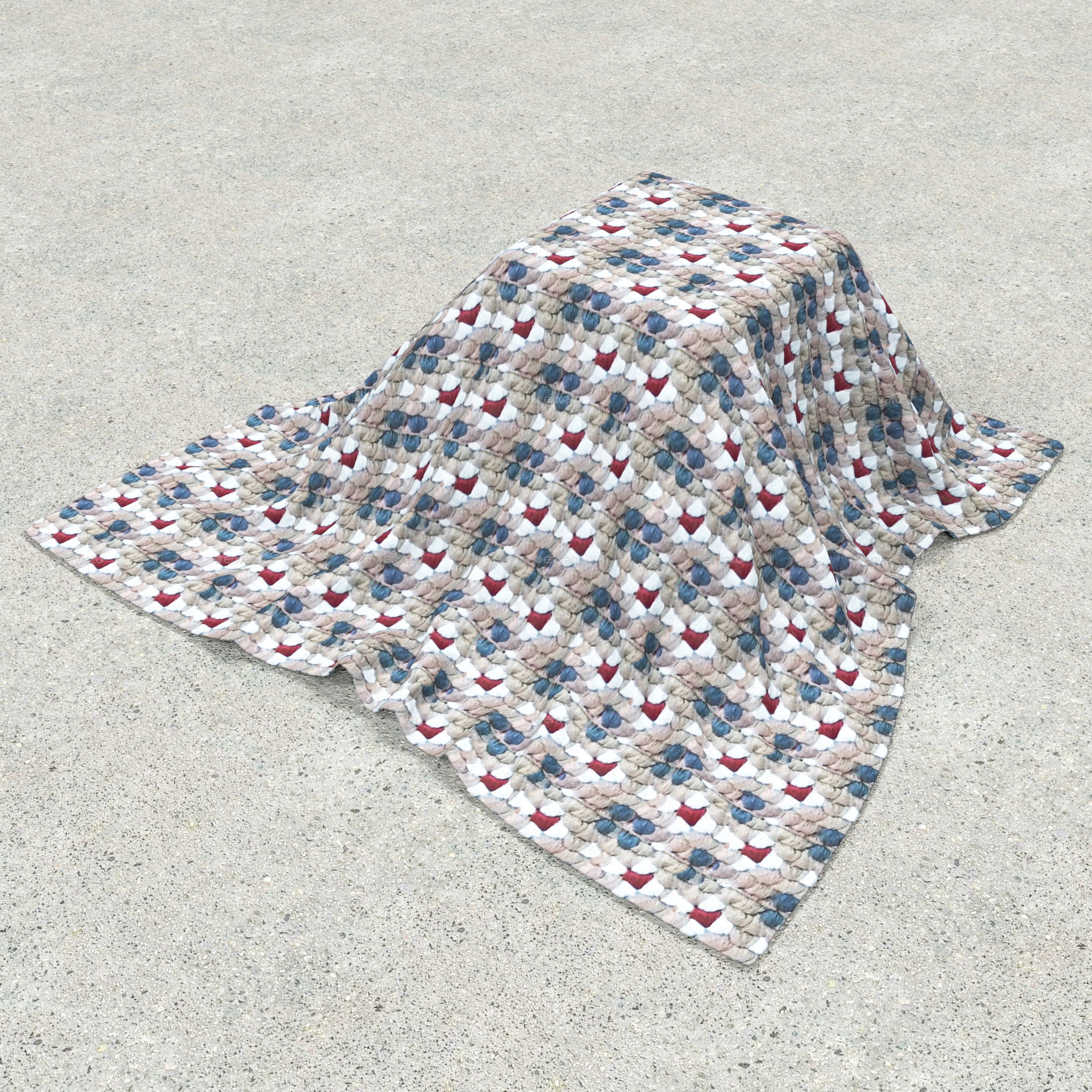 Coarse Fabric Texture by PiotcoTeam | 3DOcean